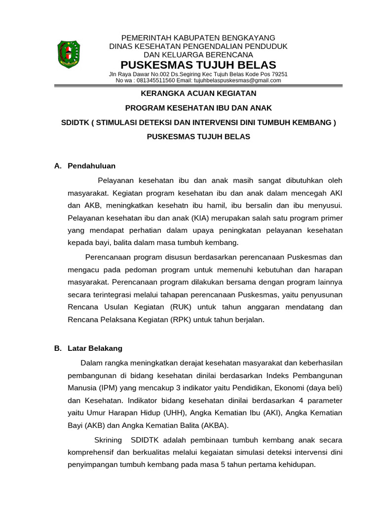 Kak Sdidtk - 2024 | PDF