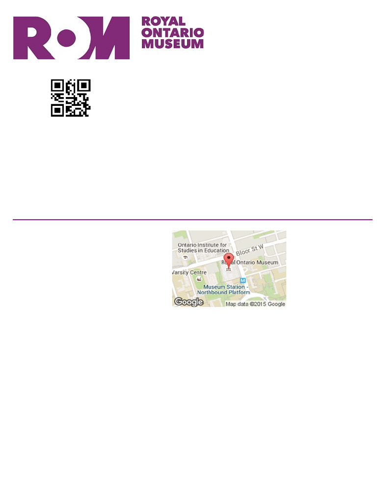 ROM General Admission Ticket Details | PDF