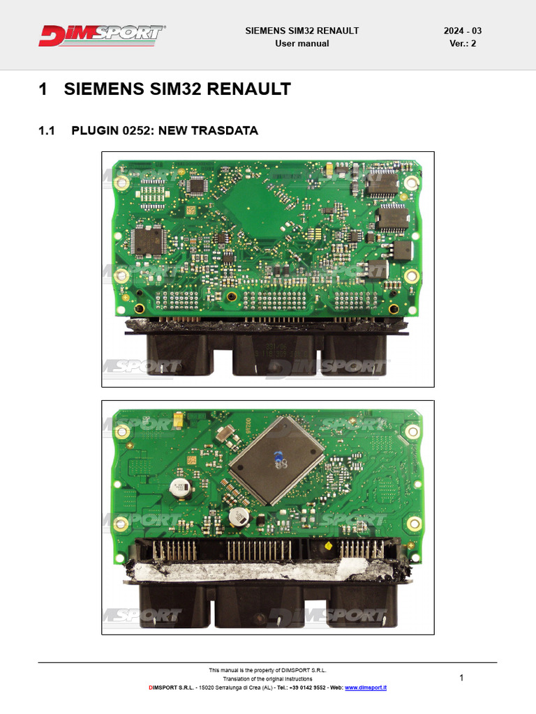 ECUTools Vietnam Pinout Dimsport Open Mode Continental Siemens VDO ...