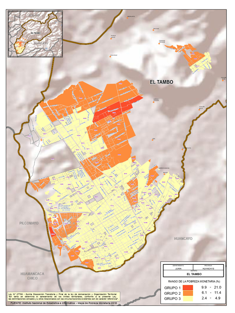 Barrios EL TAMBO | PDF