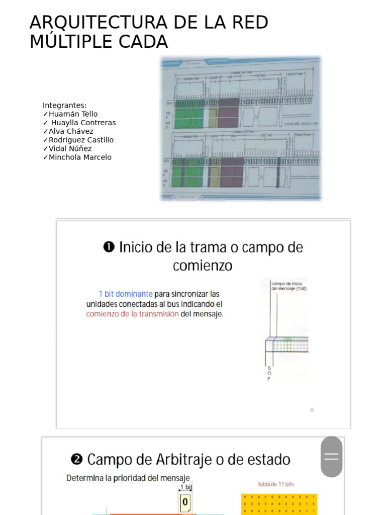 Arquitectura de La Red Múltiple Cada | PDF