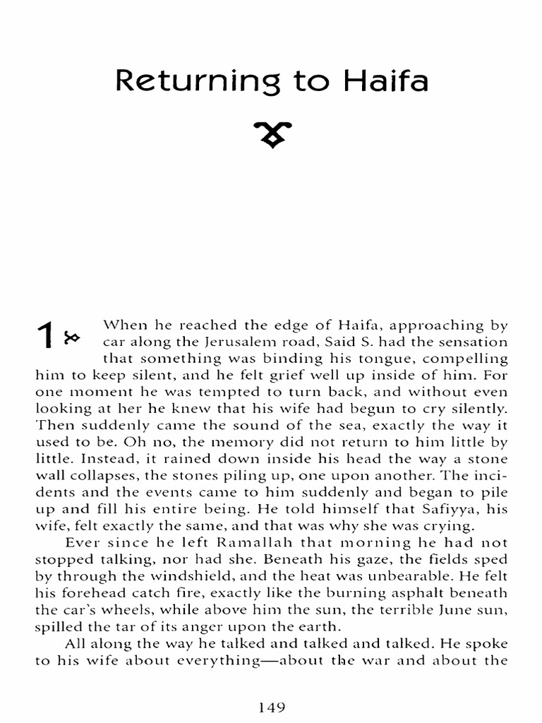 Returning to Haifa Other Stories (Www.tawcer.com) (1) | PDF