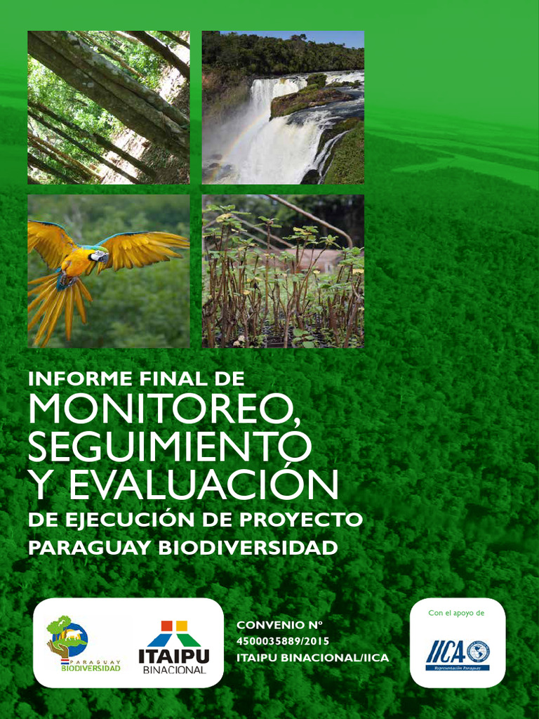 Monitoreo, seguimiento y evaluacion de PNF, lecciones aprendidas | PDF | Paraguay | Los bosques