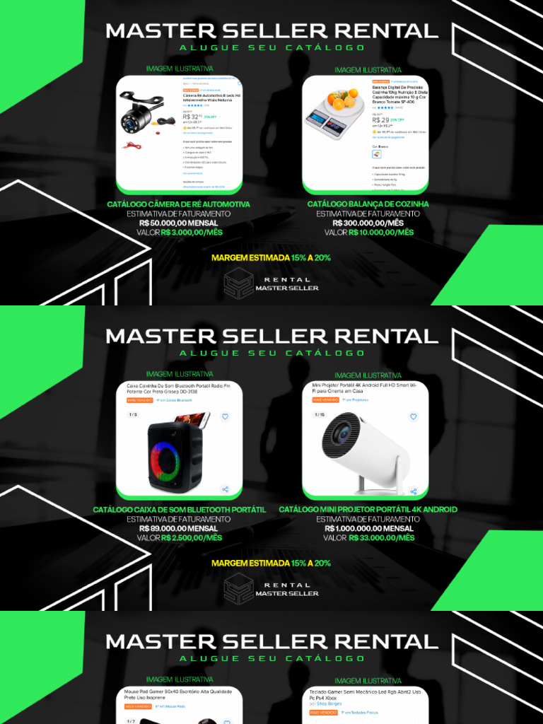 Master Seller Rental - Exemplos | PDF