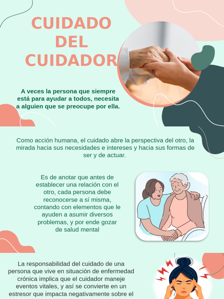Cuidado del Cuidador: Estrategias y Síntomas | PDF | Ansiedad | Sicología