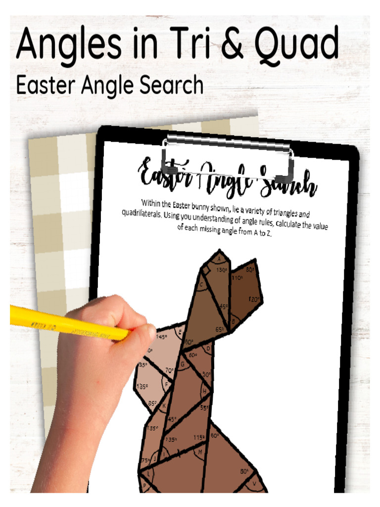 Missing Angles in Triangles & Quadrilaterals | PDF | Elementary Geometry