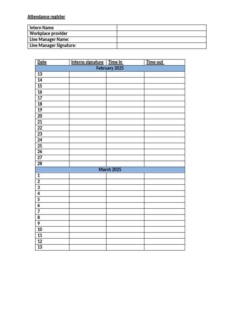 Timesheet (5) | PDF