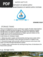 Elevated Water Storage Tank Guidelines | PDF | Roof | Water
