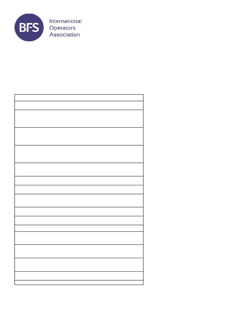 BFS IOA Training Seminar Bogota April 2025 | PDF