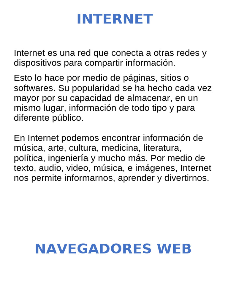 Qué es Internet y su Función | PDF