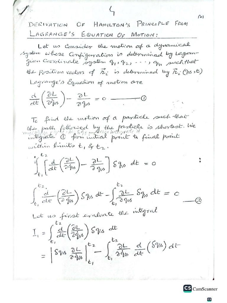 Analytical Dynamics | PDF