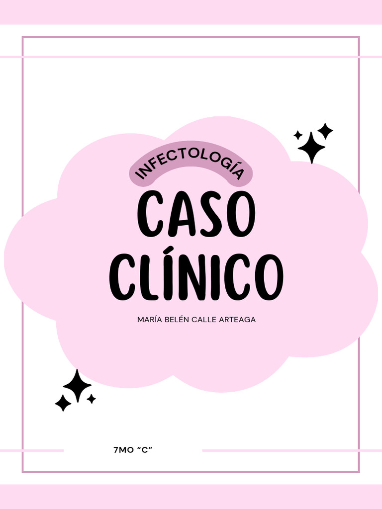 Documento A4 Portada Proyecto Creativo Infantil Sencillo Rosa y Blanco ...