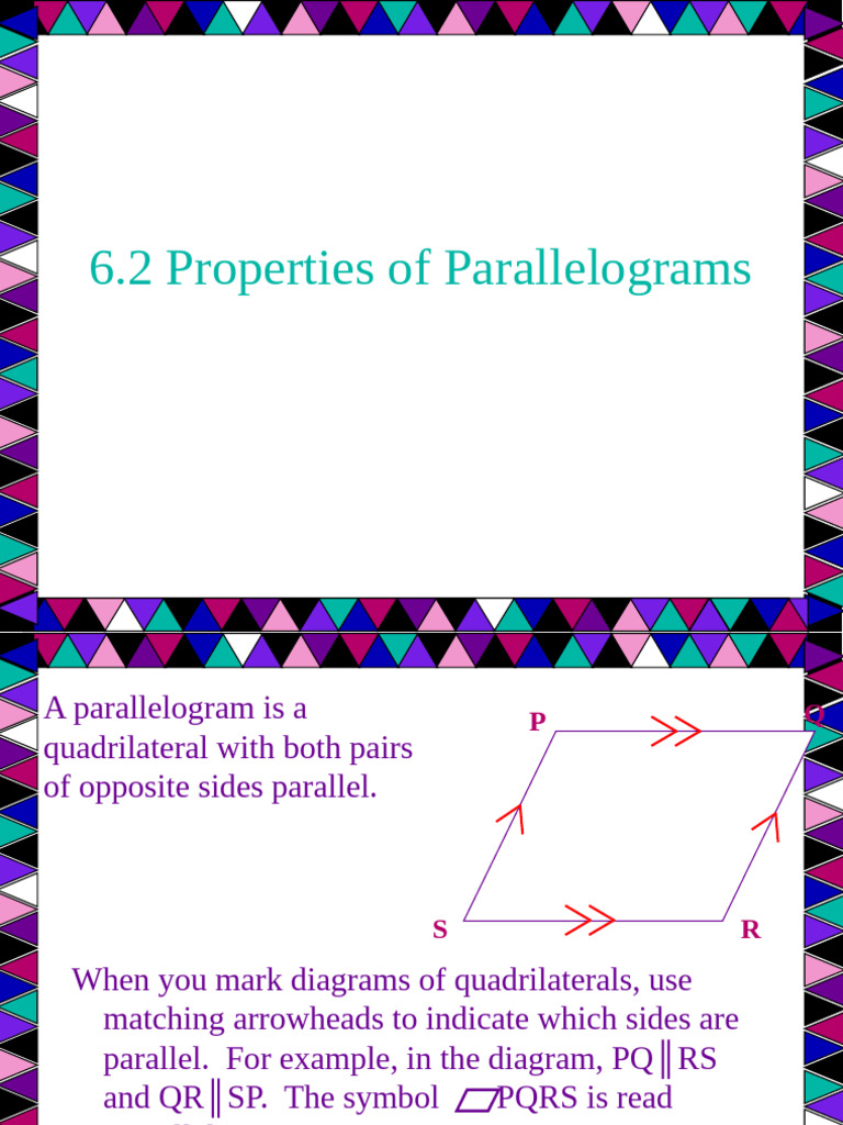 Properties and Theorems of Parallelograms | PDF | Geometry | Classical ...