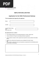 CIMA Practical Experience Requirements Guide | PDF | Strategic ...