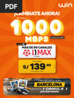 WinTV: Nuevos Planes y Canales 2025 | PDF