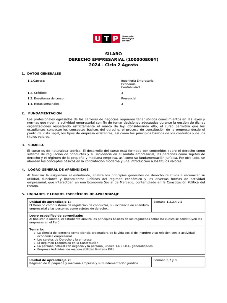 DERECHOEMPRESARIAL Undefined | PDF | Business | Aprendizaje