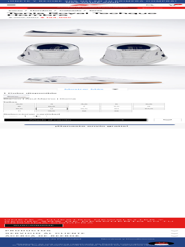 Tenis Royal Techque HombreReebok | PDF