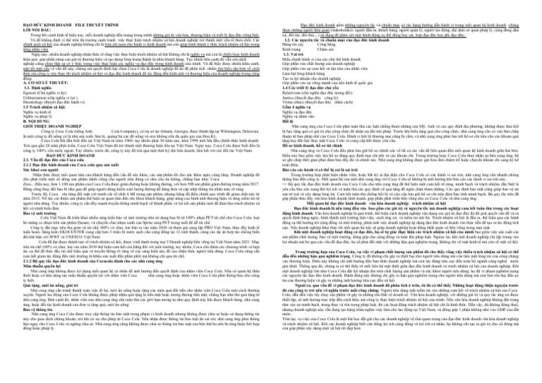 Đ o Đ C Kinh Doanh | PDF