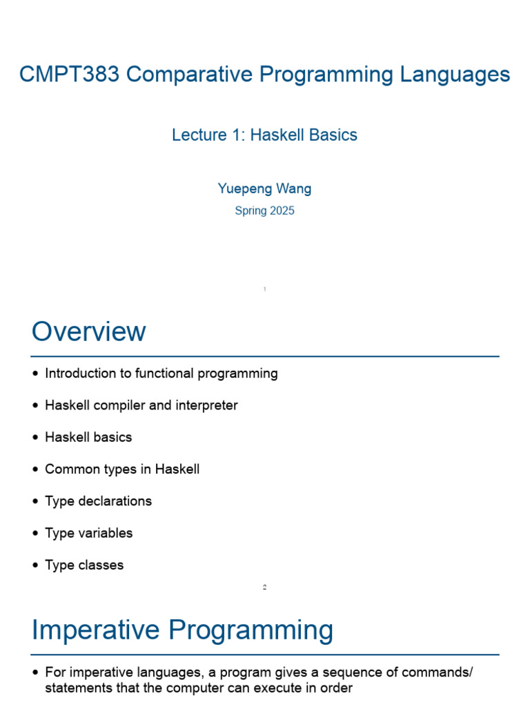 1 Basics | PDF | Data Type | Boolean Data Type
