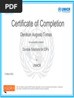 BSAFE - EN - Course Certificate - BSAFE | PDF