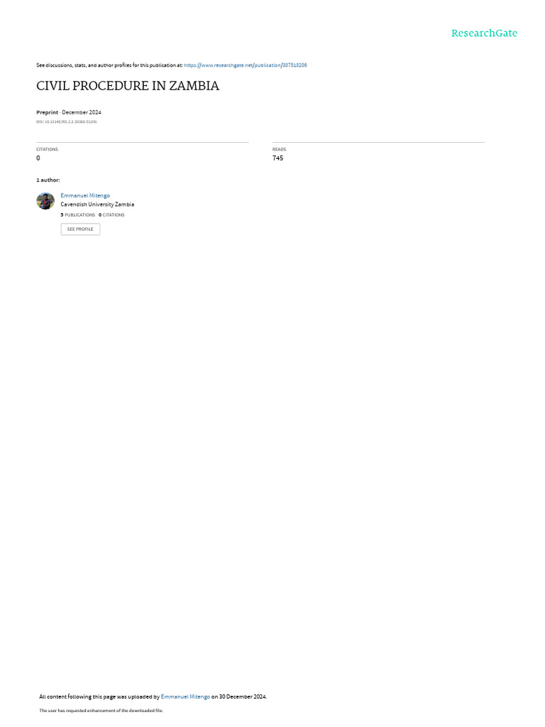 Civil Procedure Notes | PDF | Supreme Court Of The United States | Judge