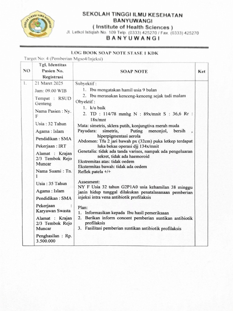 Pemberian Injeksi | PDF