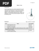 Exploring Pressure-Volume in Syringes | PDF | Gases | Pressure