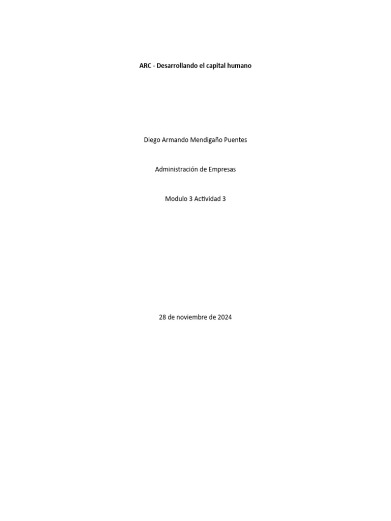 Actividad 3 Modulo 1 Diplomado | PDF