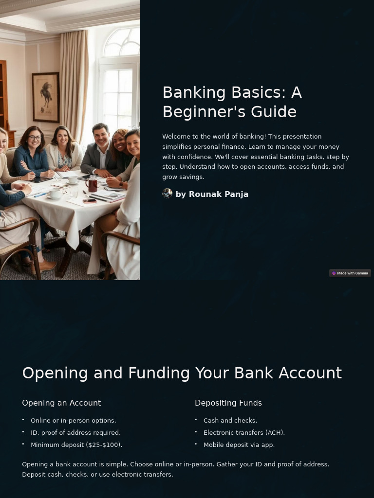 Banking Basics A Beginners Guide | PDF | Credit Card | Debit Card