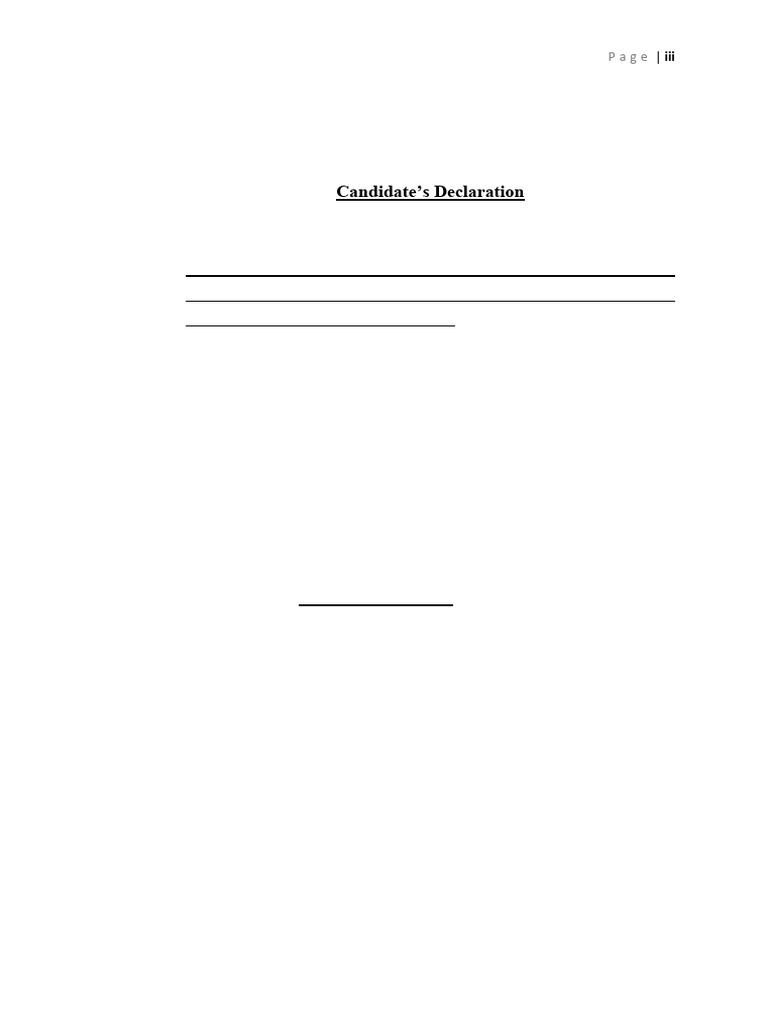 02 Candidate Declaration | PDF