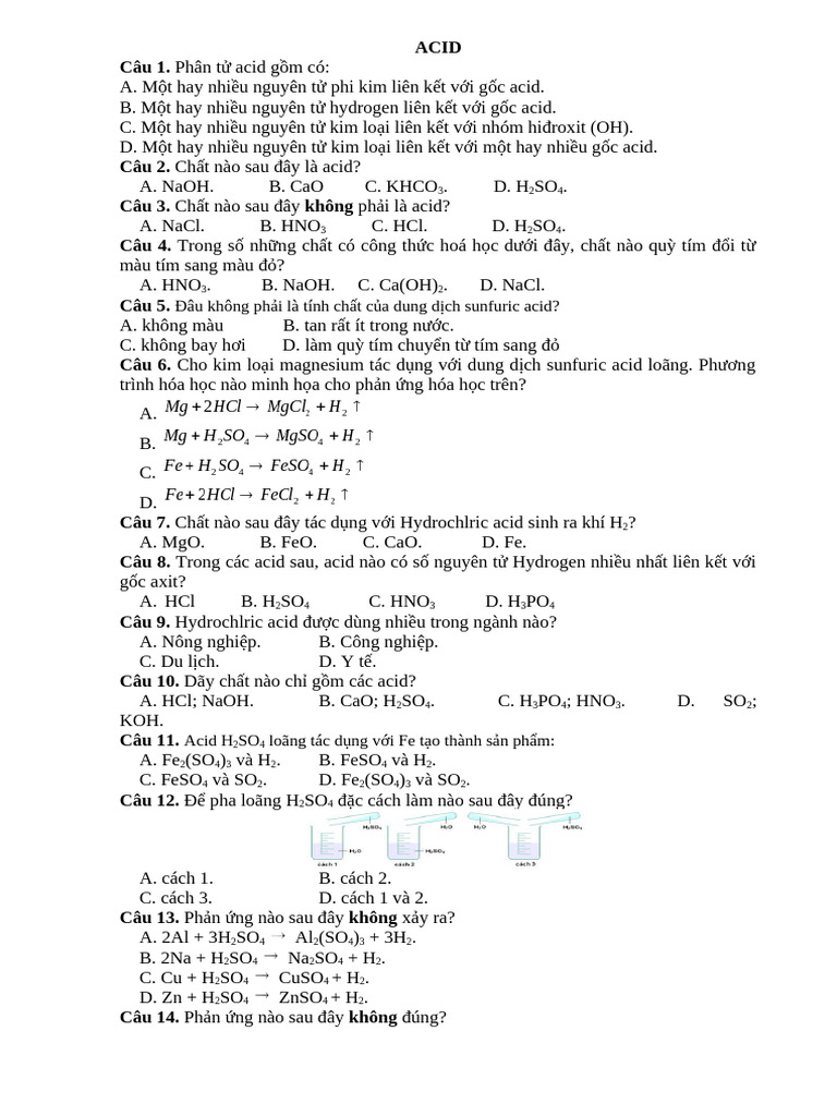 Acid | PDF