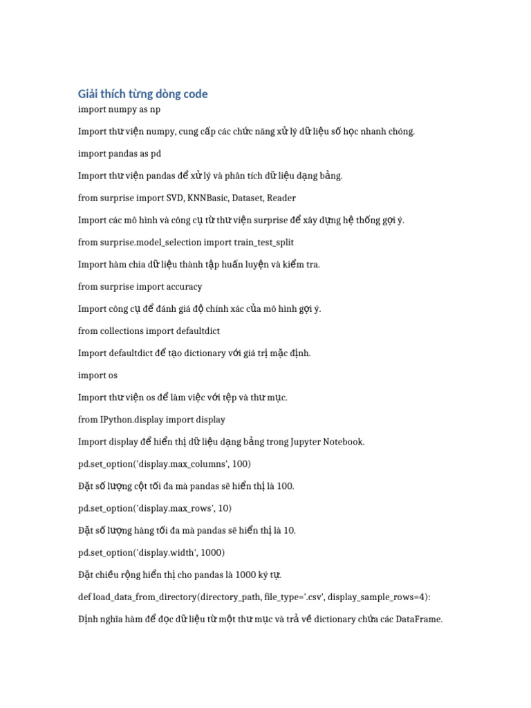 Code Explanation | PDF