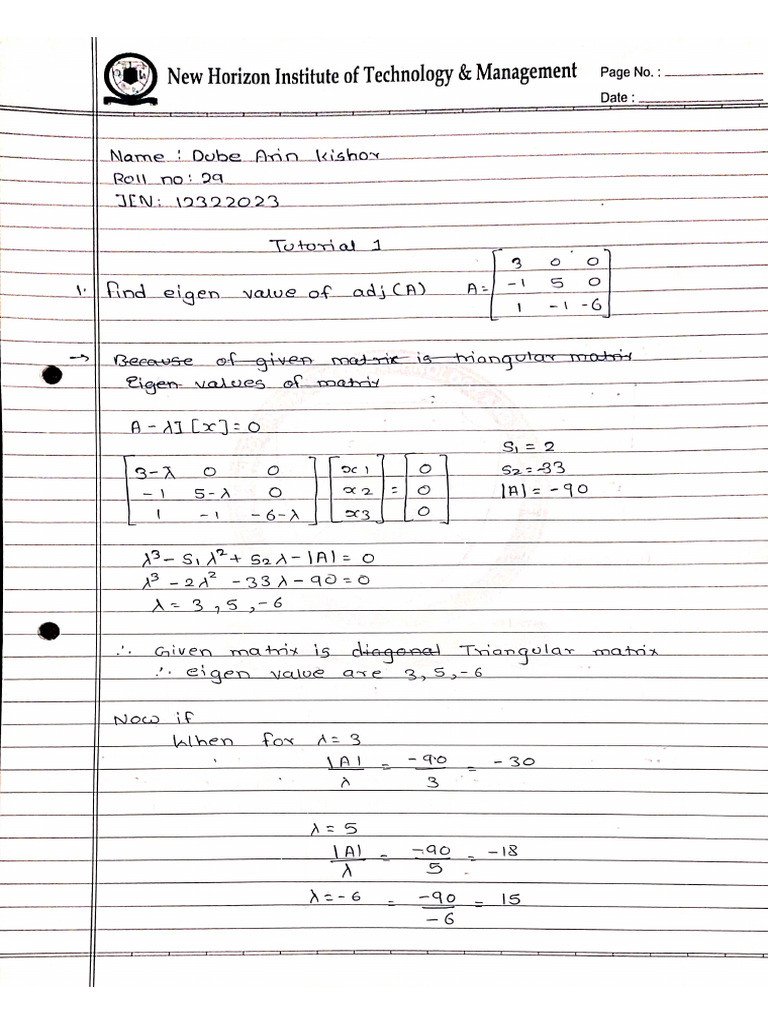 Arin Dube - 12322023 - M4-Tutorial 1 | PDF