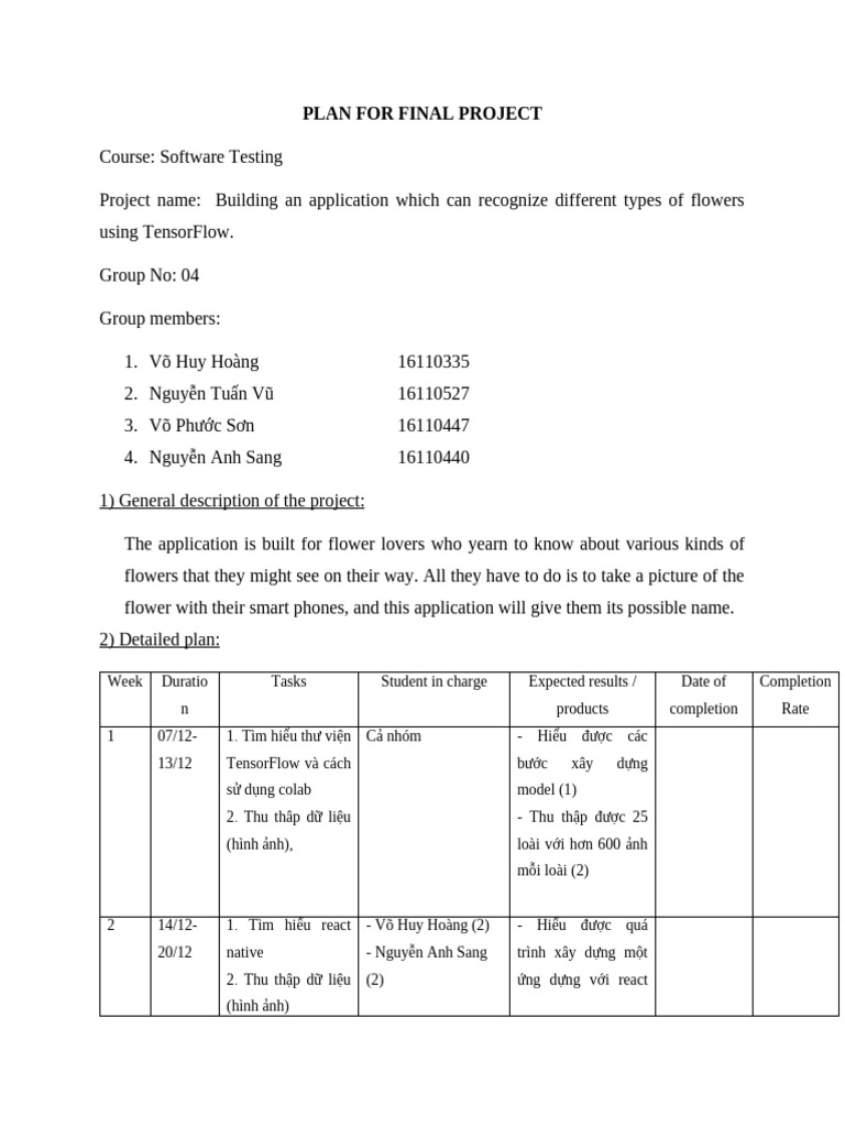 [Template] ProjectPlan | PDF
