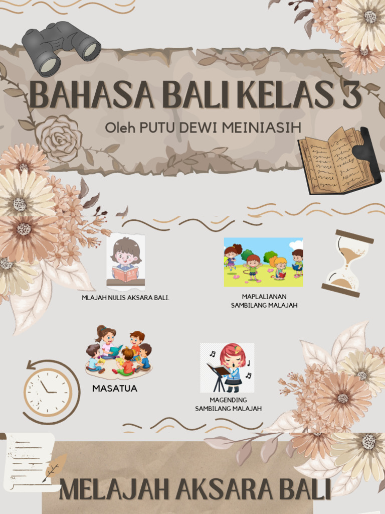 Presentasi Bahsa Bali Dewi | PDF