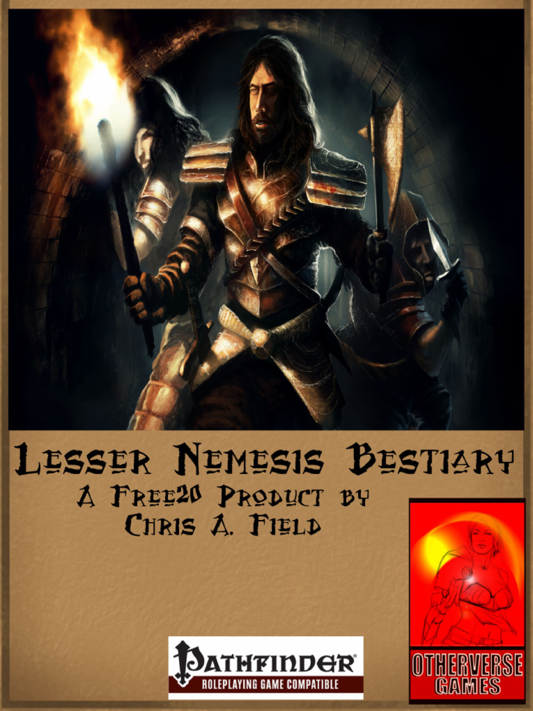 Free20 Lesser Nemesis Bestiary | PDF