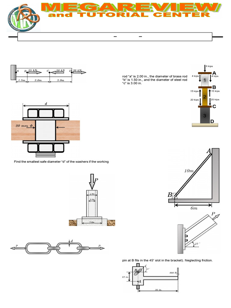 Structural Engineering SMAT 1 Take Home Exam With Answers | PDF ...
