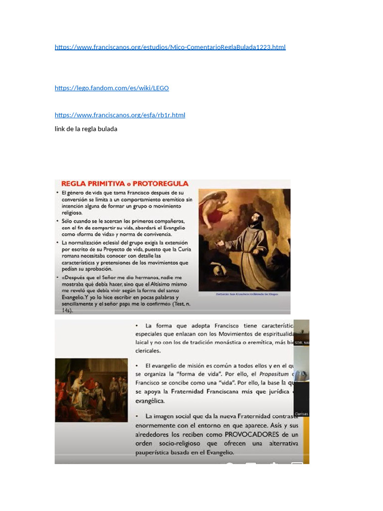 Regla Bulada-Celebración | PDF