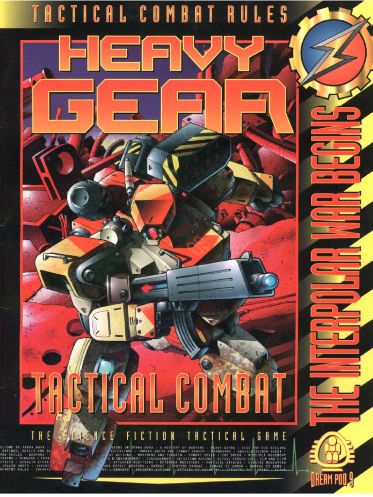 Heavy Gear DP9-043 - Tactical Combat Rules | PDF