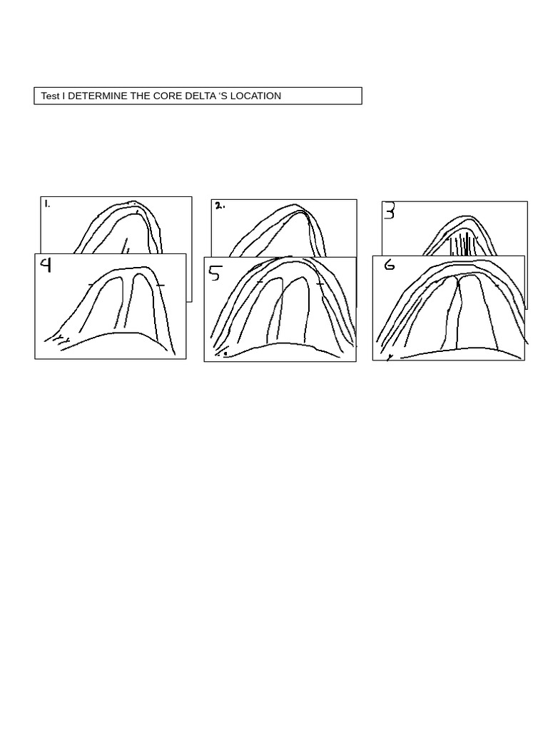 Core Delta Location Test I | PDF