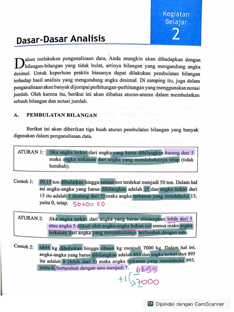 Dasar Analisis Sofi | PDF