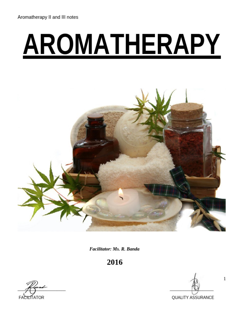 Aroma Therapy Notes 2015 | PDF | Essential Oil | Aromatherapy