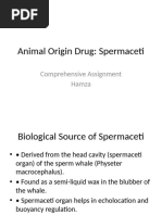 Uses and Properties of Spermaceti | PDF | Whales | Cetaceans