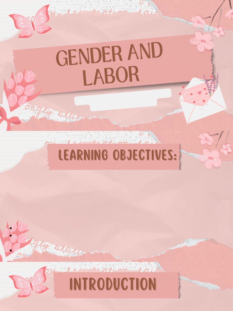 Gender and Labor 20250404 020839 0000-Compressed | PDF | Labour ...
