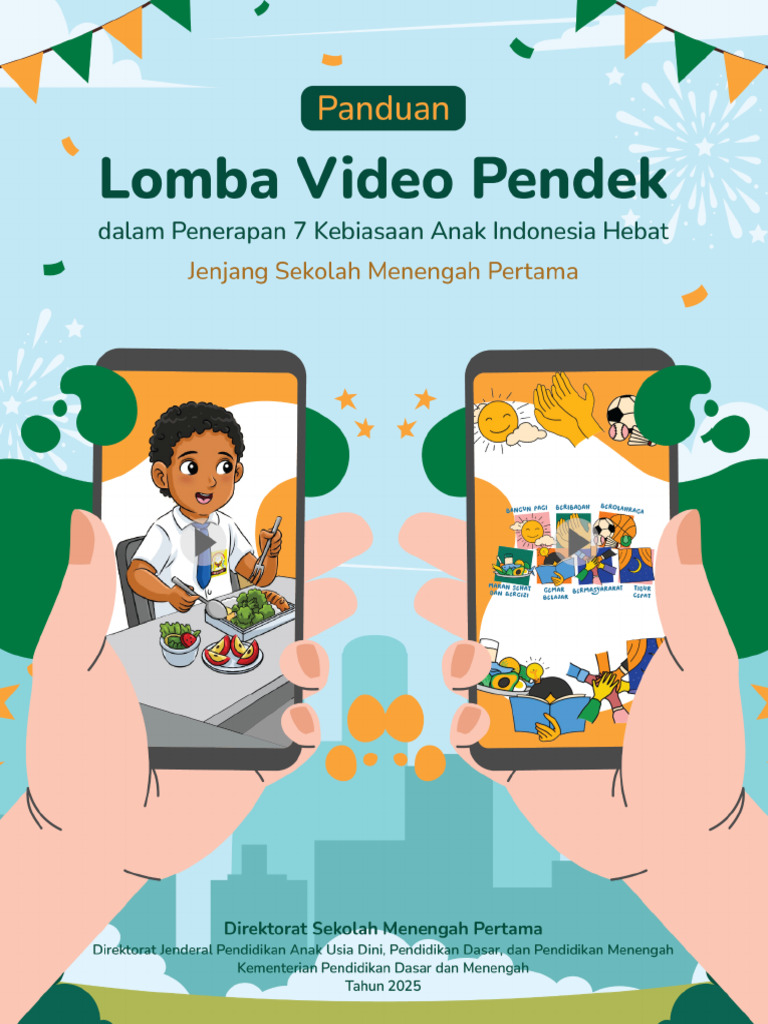 Panduan Lomba Video 7 Kebiasaan Anak | PDF