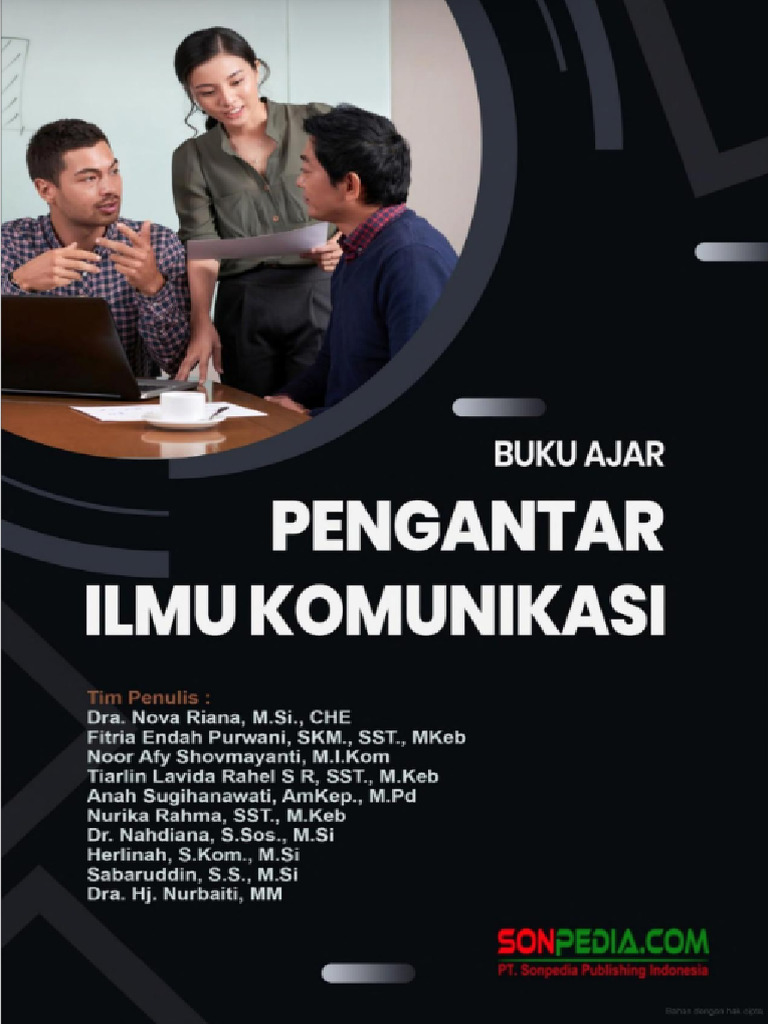 BUKU AJAR PENGANTAR ILMU KOMUNIKASI Nova Riana | PDF