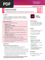 How To Make A Magazine in Word | PDF | Microsoft Word