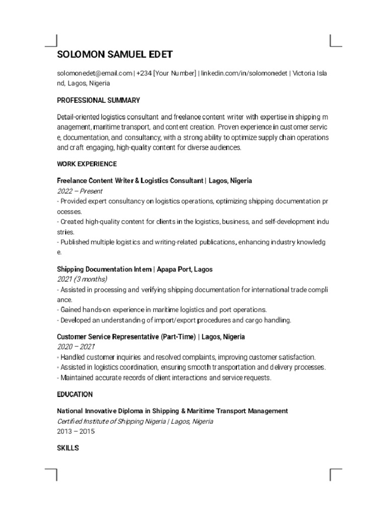 Solomon_Edet_CV (2)_Phoenix | PDF