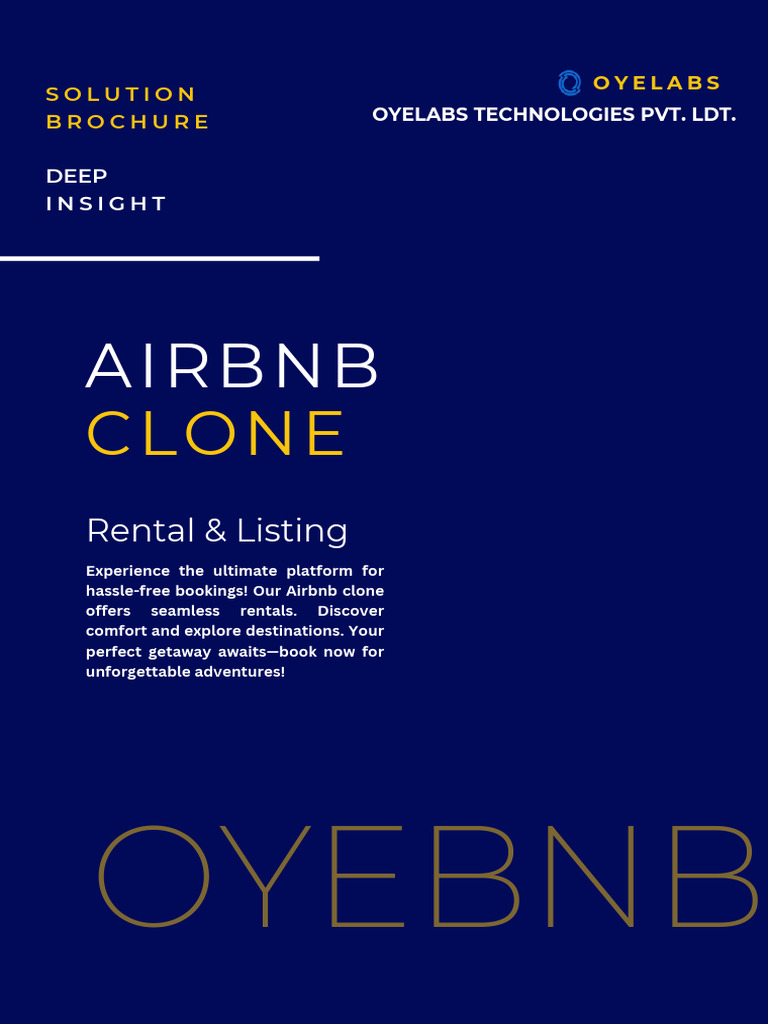 Airbnb Clone Brochure.pdf | PDF | Mobile App | Artificial Intelligence