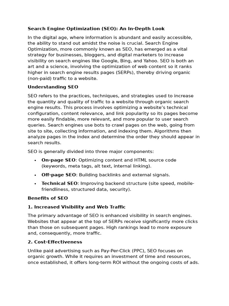 Search Engine Optimization | PDF | Search Engine Optimization | Web 2.0